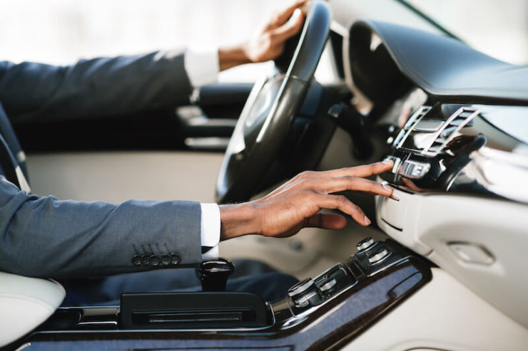 Spannende Automatik Auto Fahren Bilder
