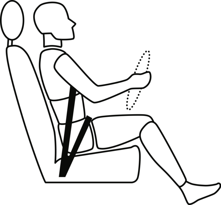 Richtig sitzen im Auto: So stellen Sie Ihren Autositz ein